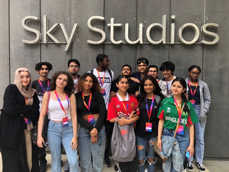 Year 13 Media Students Trip to Sky Studios - Latest News - Kingsbury ...